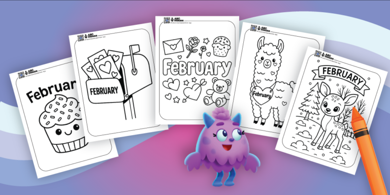 February Coloring Pages for Kids (Free Printables!) | ABCmouse