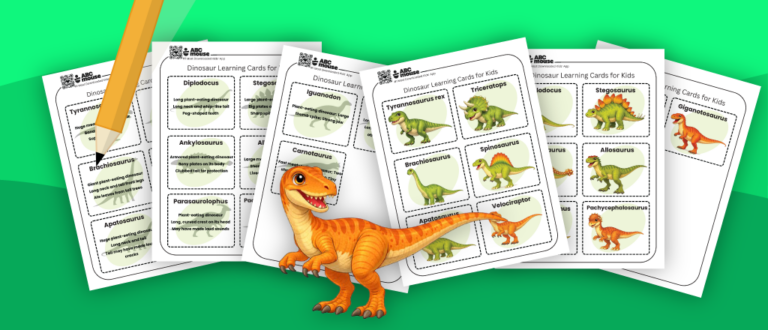 Dinosaurs for Kids: Facts, Vocabulary, Games, and Coloring Pages | ABCmouse