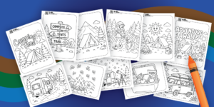 60+ Camping Coloring Pages (Free Printable PDFs) | ABCmouse